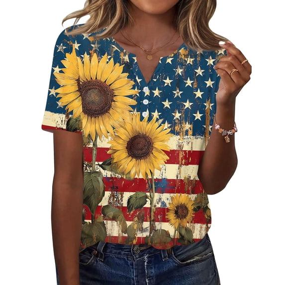 250th Anniversary USA Shirt Short Sleeve Shirts for Women Womens Tops T ...
