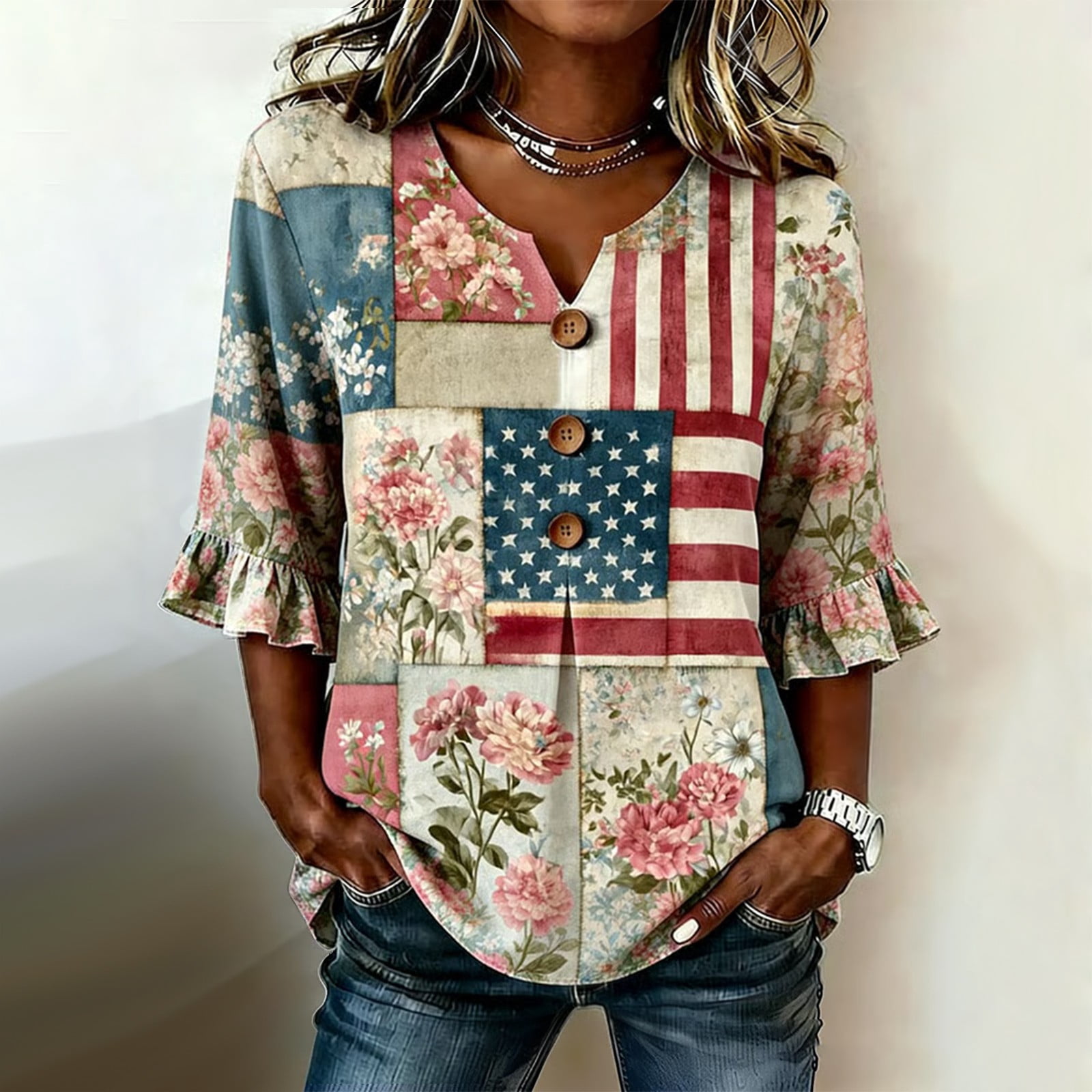 250th Anniversary USA Shirt Women Semiquincentennial 2026 American Flag ...