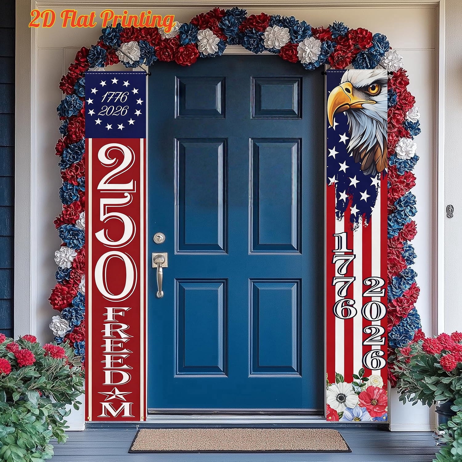 250th Anniversary Usa Porch Banner, 250th Anniversary Banner,1776-2026 ...