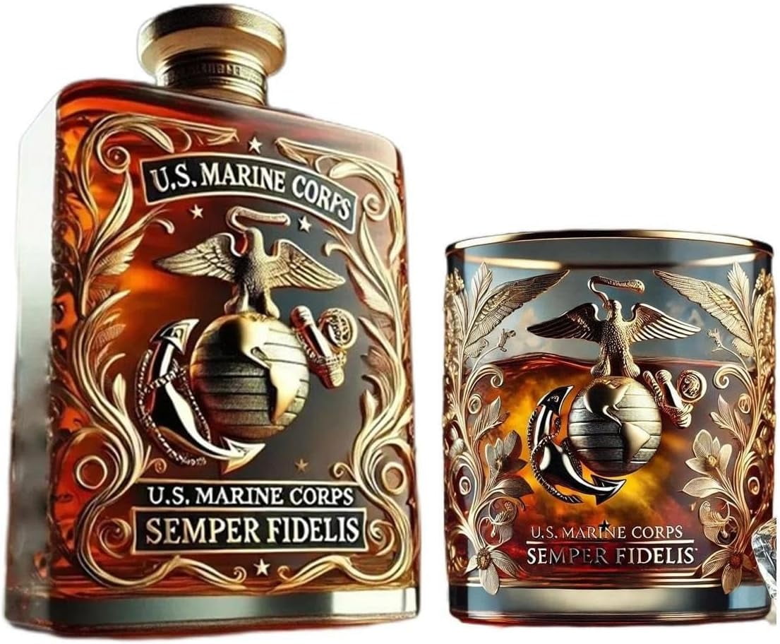 250th Anniversary Veteran U.S. Military Tribute Whisky Decanter ...