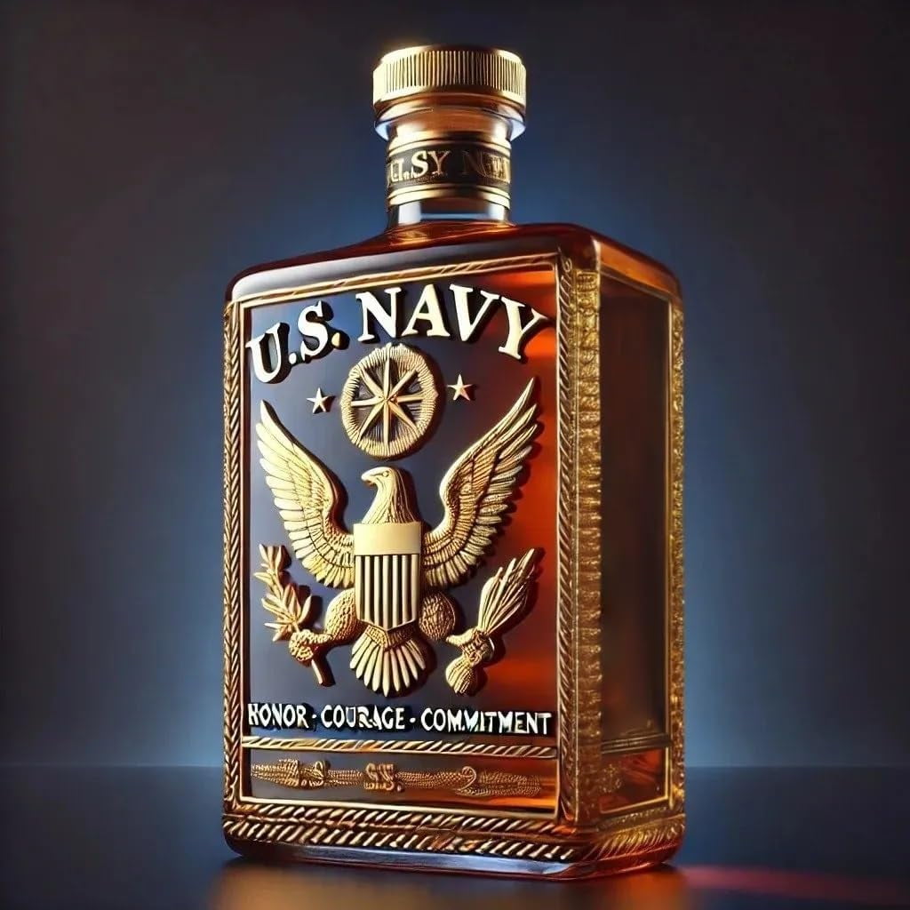 250th Anniversary Veteran U.S. Military Tribute Whisky Decanter ...