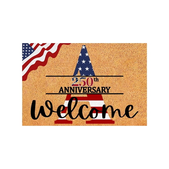 250th Anniversary Welcome Door Mat – 1776-2026 Independence ...