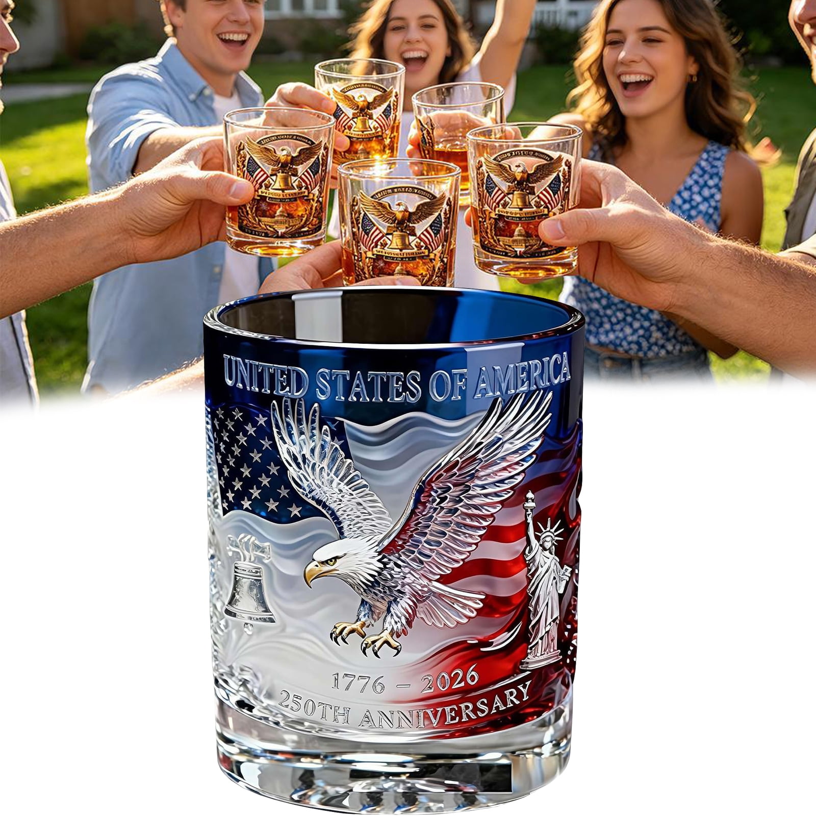 250th Anniversary Whiskey Mug,1776-2026 Anniversary Heritage Whiskey ...