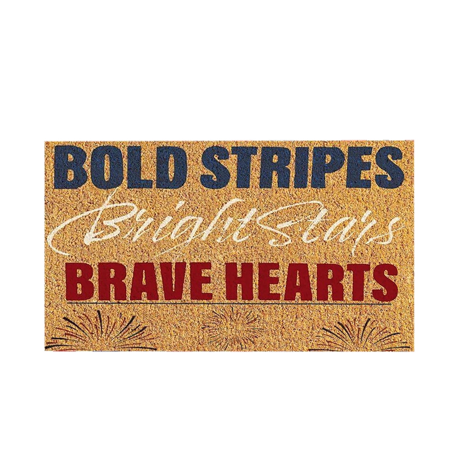250th Anniversary of Independence Imitation Coir Doormat Entryway Floor ...