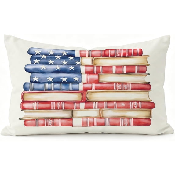 250th Anniversary of USA Throw Pillow Cover 12x20 Inch,Vintage ...