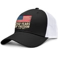 250th Anniversary of the United States of America Baseball Hat Dad Hat ...
