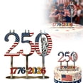 250th Independence Day Commemorative Ornament 3.9" Metal Patriotic ...