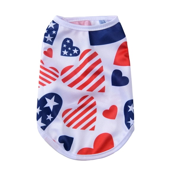 250th Independence Day Pet Outfit for Small Medium Cats Dogs, Festive ...
