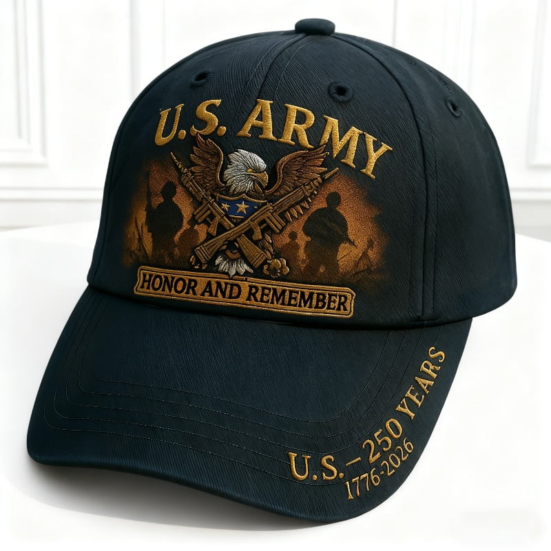 250th Patriotic USA Cap 1776-2026 U.S. Army Insignia This We'll Defend ...