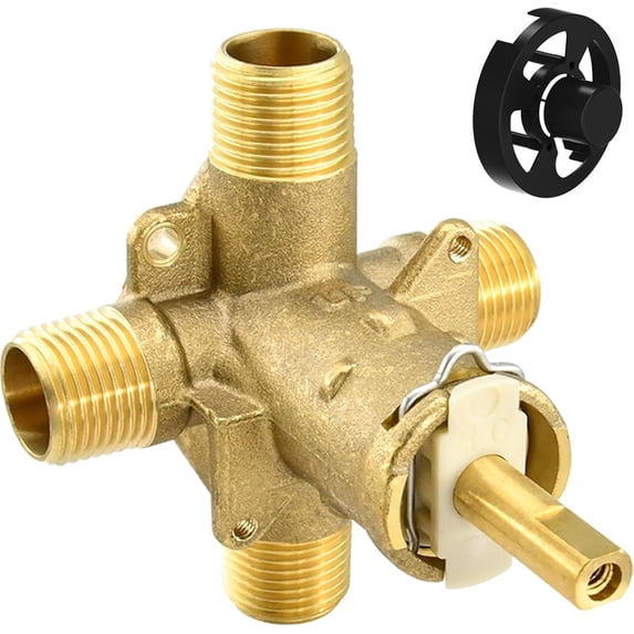2510 Shower Valve Replacement or Posi Temp Valve, 4-Port 1/2 Inch ...