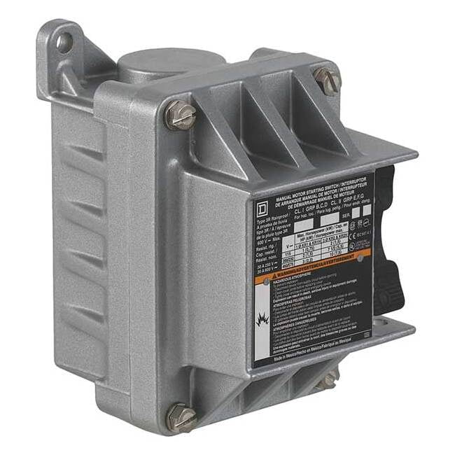 2510KR2 Square D Co Class 2510 Motor Starter 3 pole 600V 30A - Walmart.com