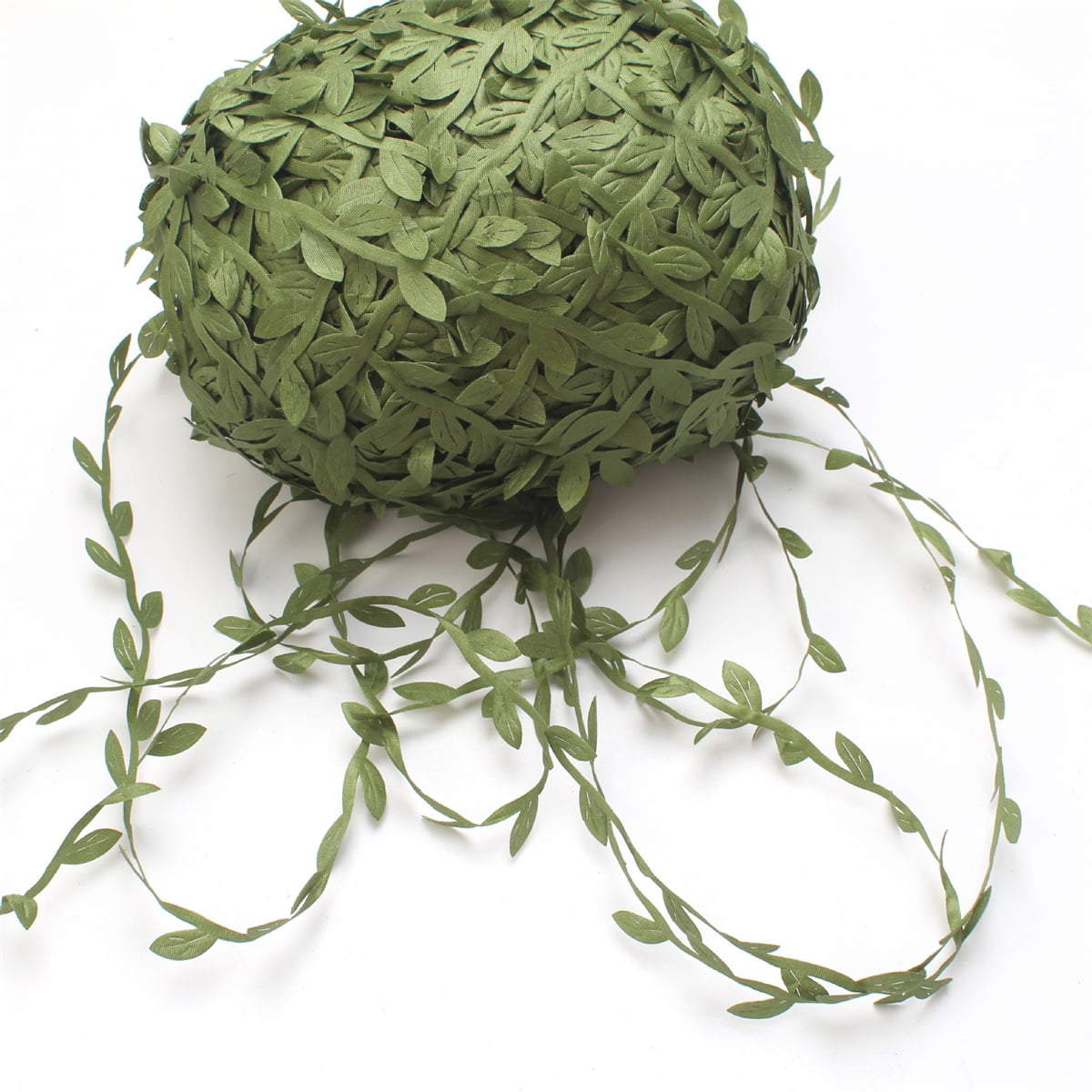 252 Ft Leaf Ribbon,Artificial Vines, Garland Rattan Leaf String ...