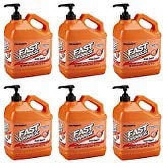 25219 Fast Orange Pumice Hand Cleaners, Citrus, Bottle with Pump, 1 gal ...