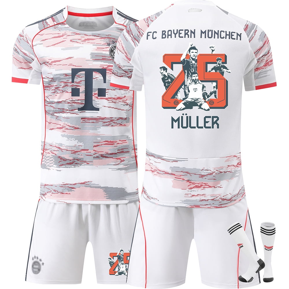 2526 B-ayern football uniform 3 K-im Min-jae No. 9 K-ane 10 S-ane 25 M ...