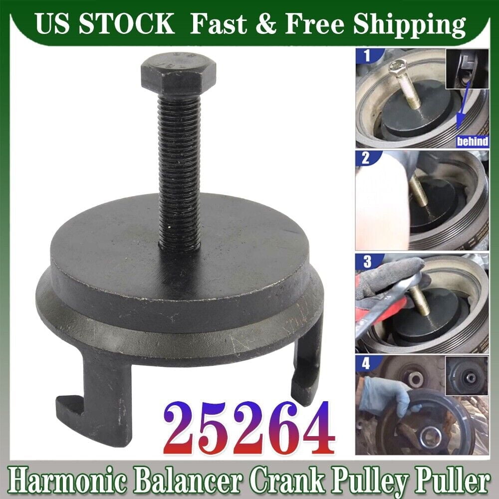 25264 Harmonic Balancer Puller For Ford Coyote 5.0 GM Dodge Jeep Chrysler Crank - Walmart.com