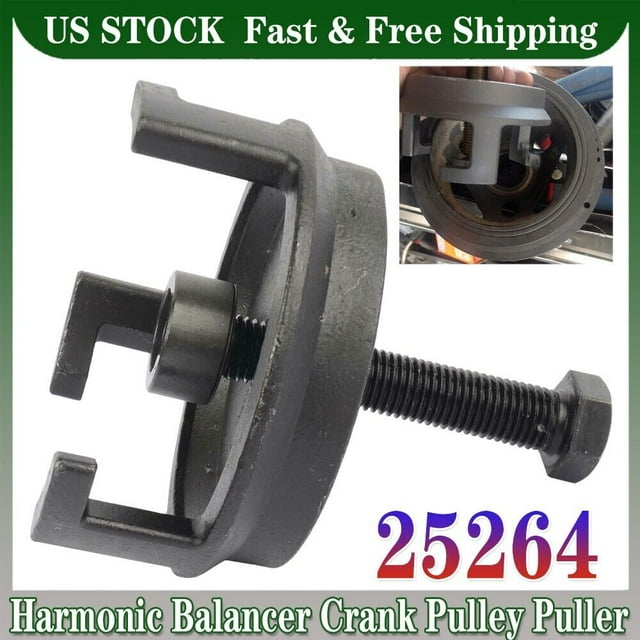 25264 Harmonic Balancer Puller Quickly Removes Tool For Dodge GM LS LT ...