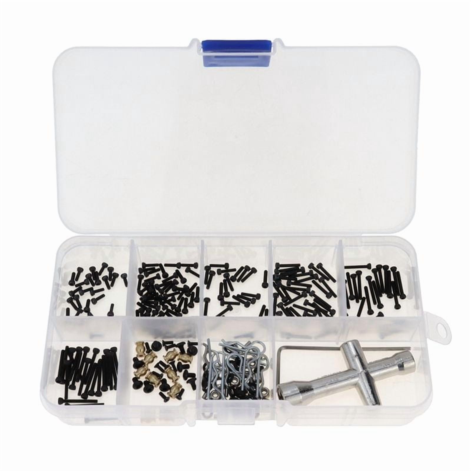 252Pcs M1.4 Screws Fastener Kit Sleeve Hex Wrench Repair Tools for ...