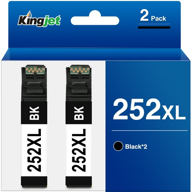 252XL Ink Cartridge for Epson 252 XL 252XL Black Ink Cartridges for ...