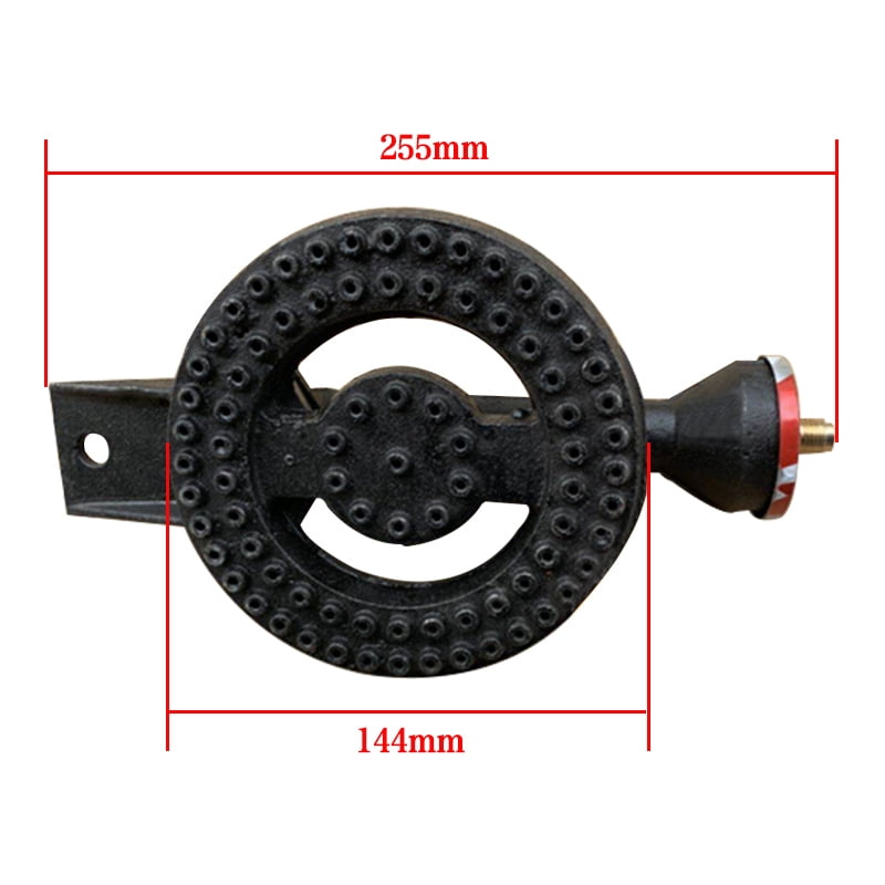 255x144mm iron propane burner head with cast iron fitting orifice For ...