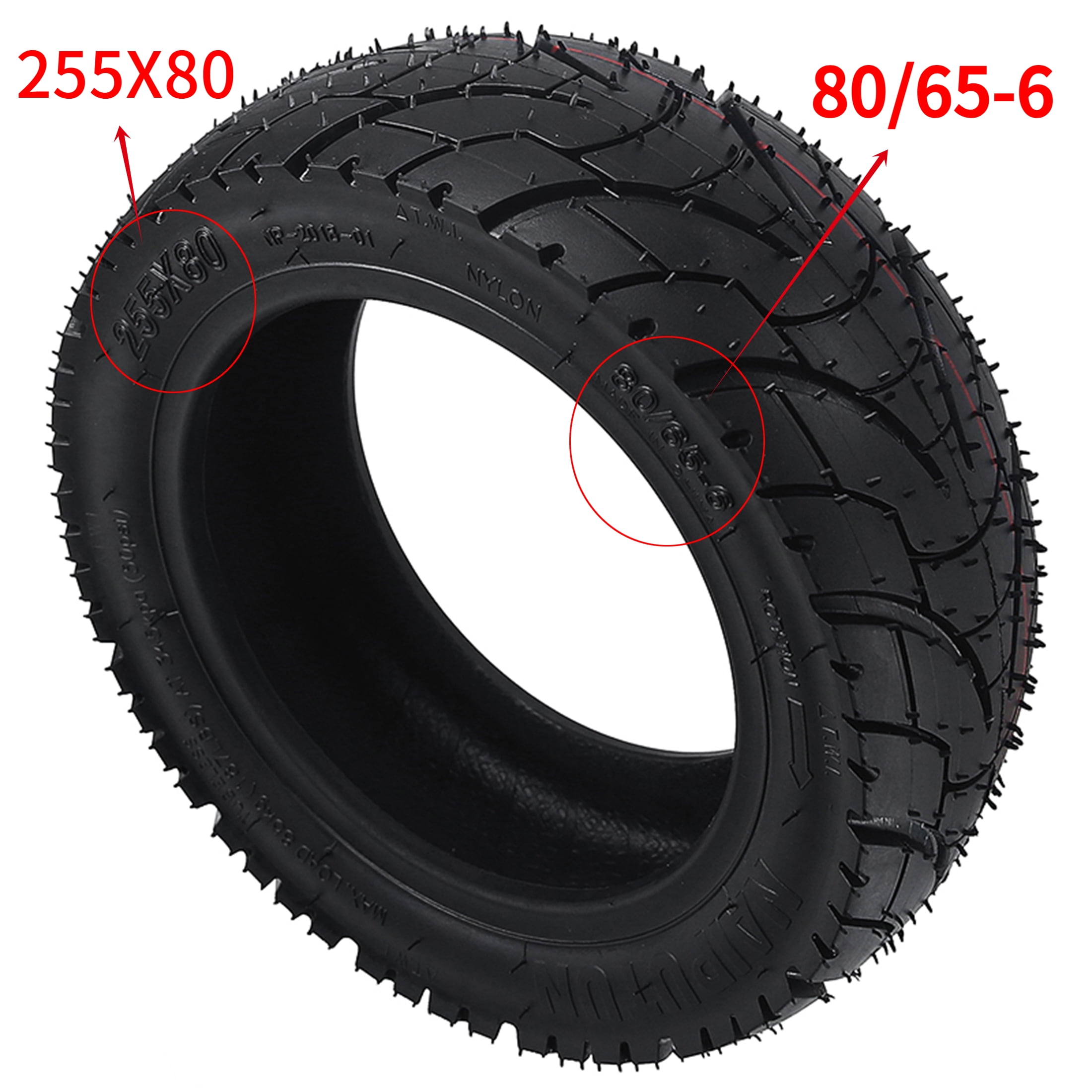 255x80 vacuum Tire For Electric Scooter Zero's Inner And Outer Tires ...