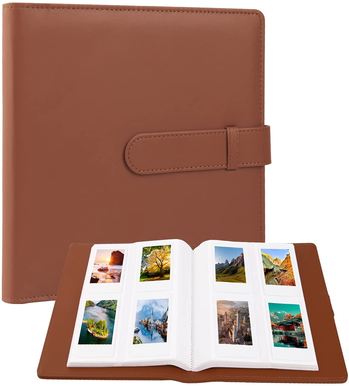 256 Photos Album for Fujifilm Instax Mini Camera, Polaroid 2”x3” ZINK ...