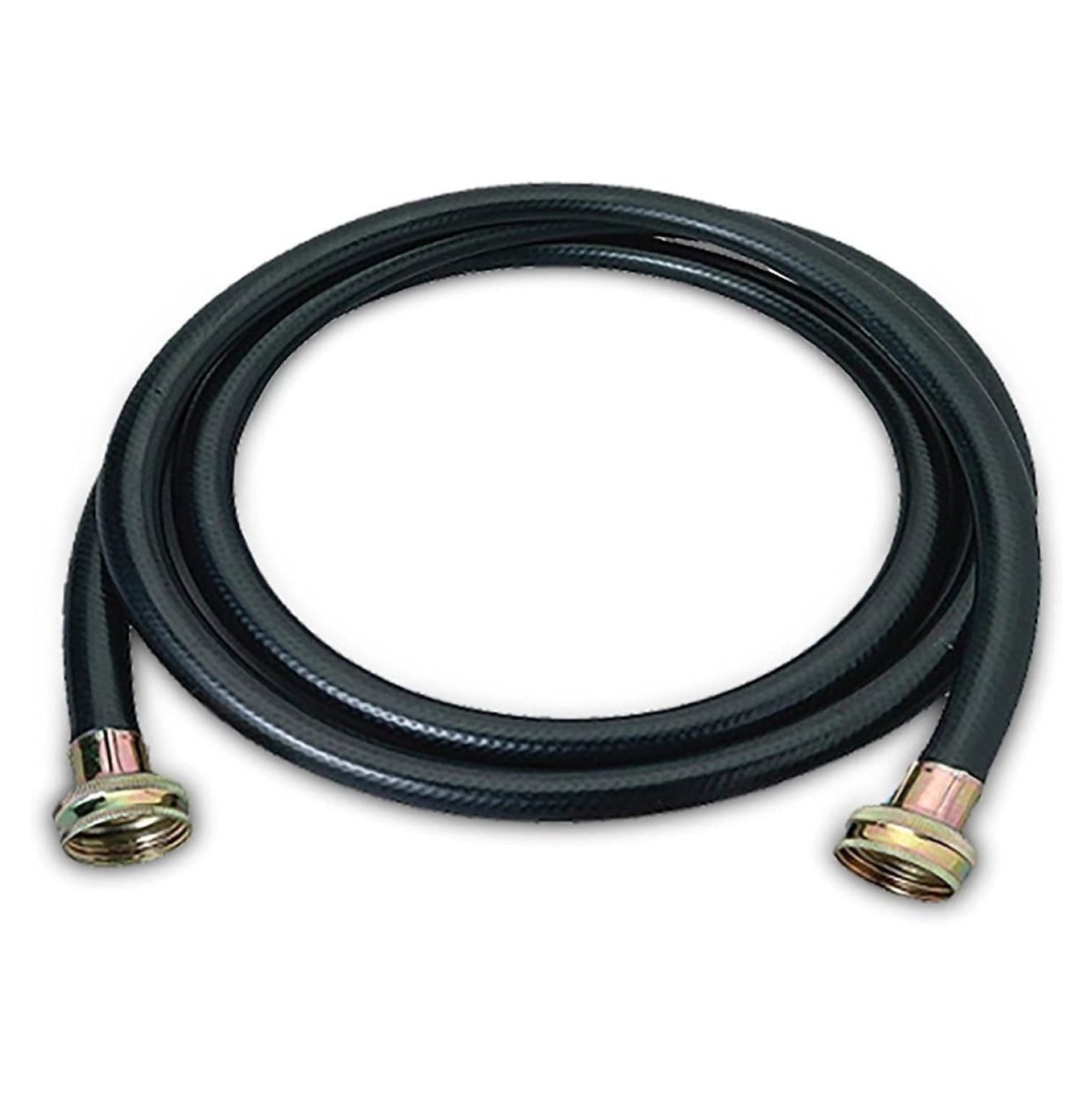 25612, 12 Feet Washing Machine Hose Durable Black EPDM Rubber Tube ...