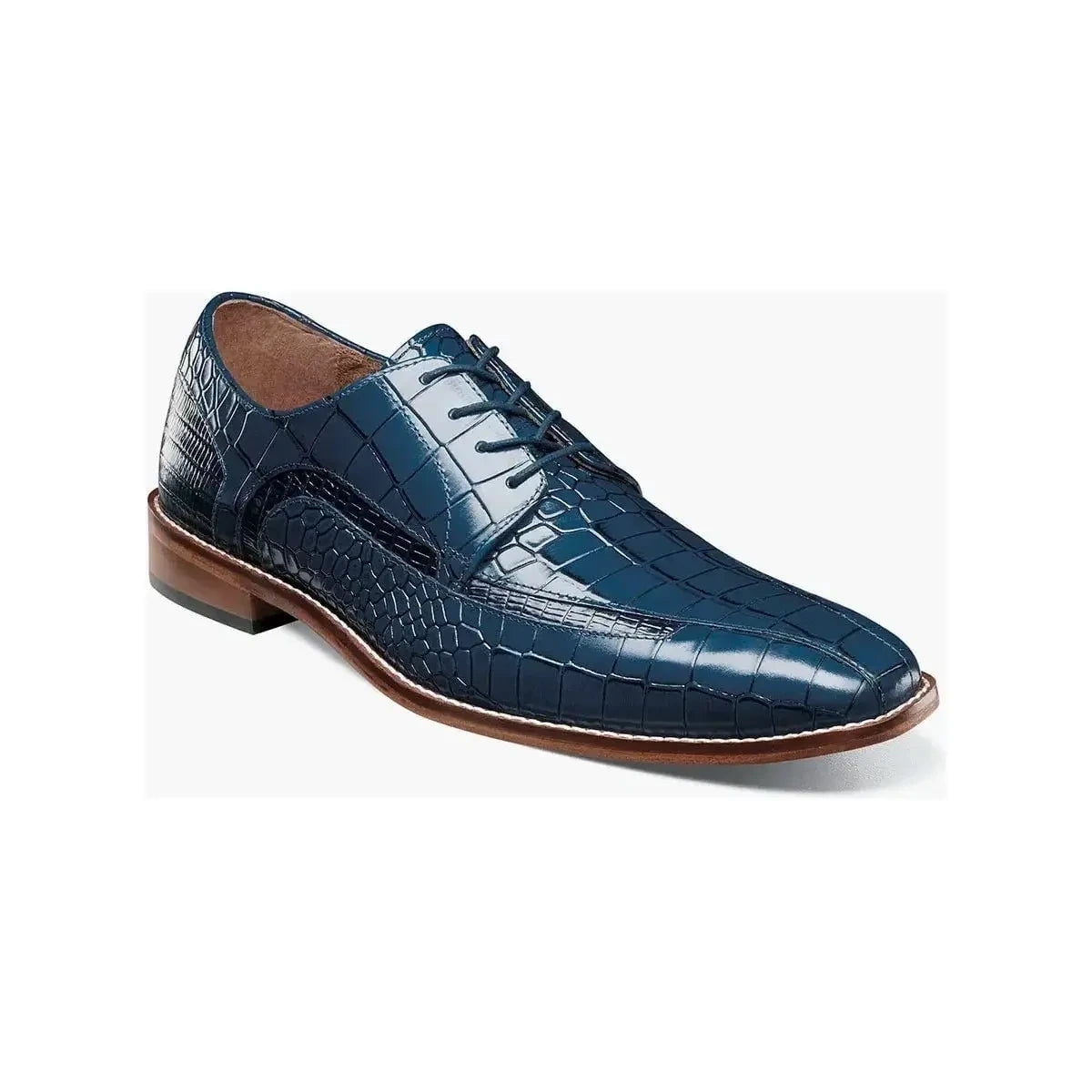 25681 Men's Stacy Adams Shoes Crocodile Leather Print GABARDO All ...