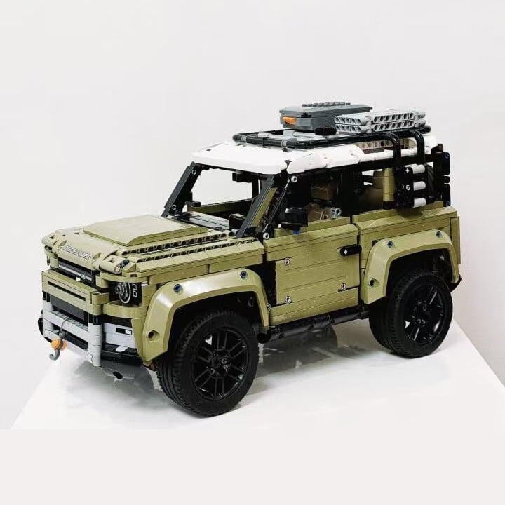 2573PCS Technical Land Off-road Defender Classic Car Building Blocks ...