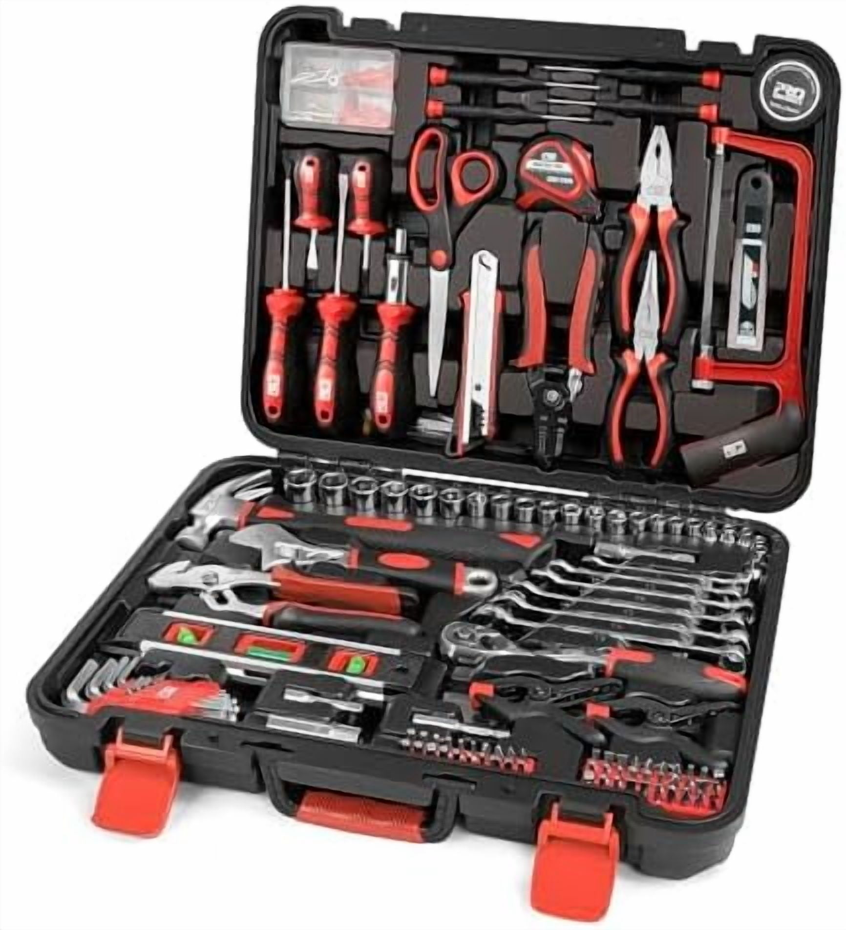 259-Piece Tool Kit, General Household Hand Tool Set with Plastic ...