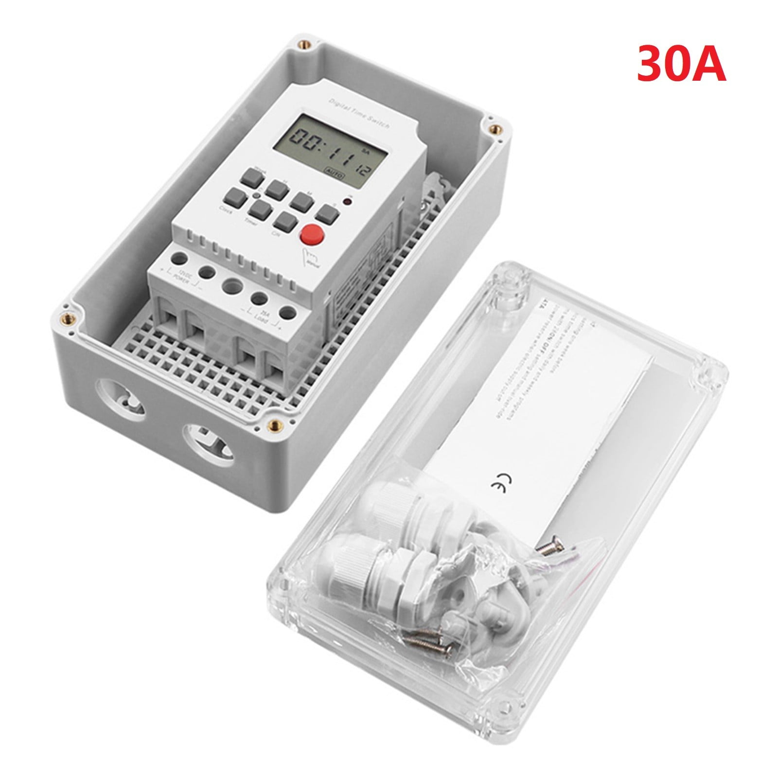 25A 220VAC Rainproof IP66 Timer Digital MT316SE with Waterproof Box for ...