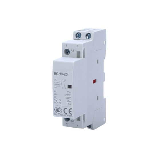 25A 230 Volt Ac Contactor With 2 Pole 2No For Lighting And Load ...