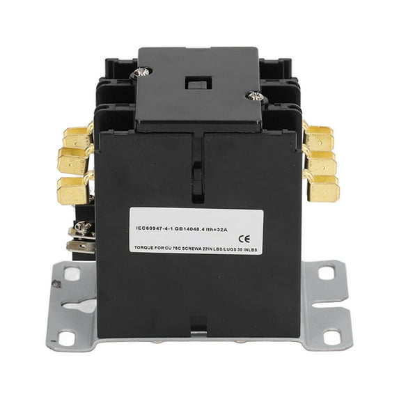 25A 3-Pole Air Conditioner Contactor for HVAC Condenser Compressor ...