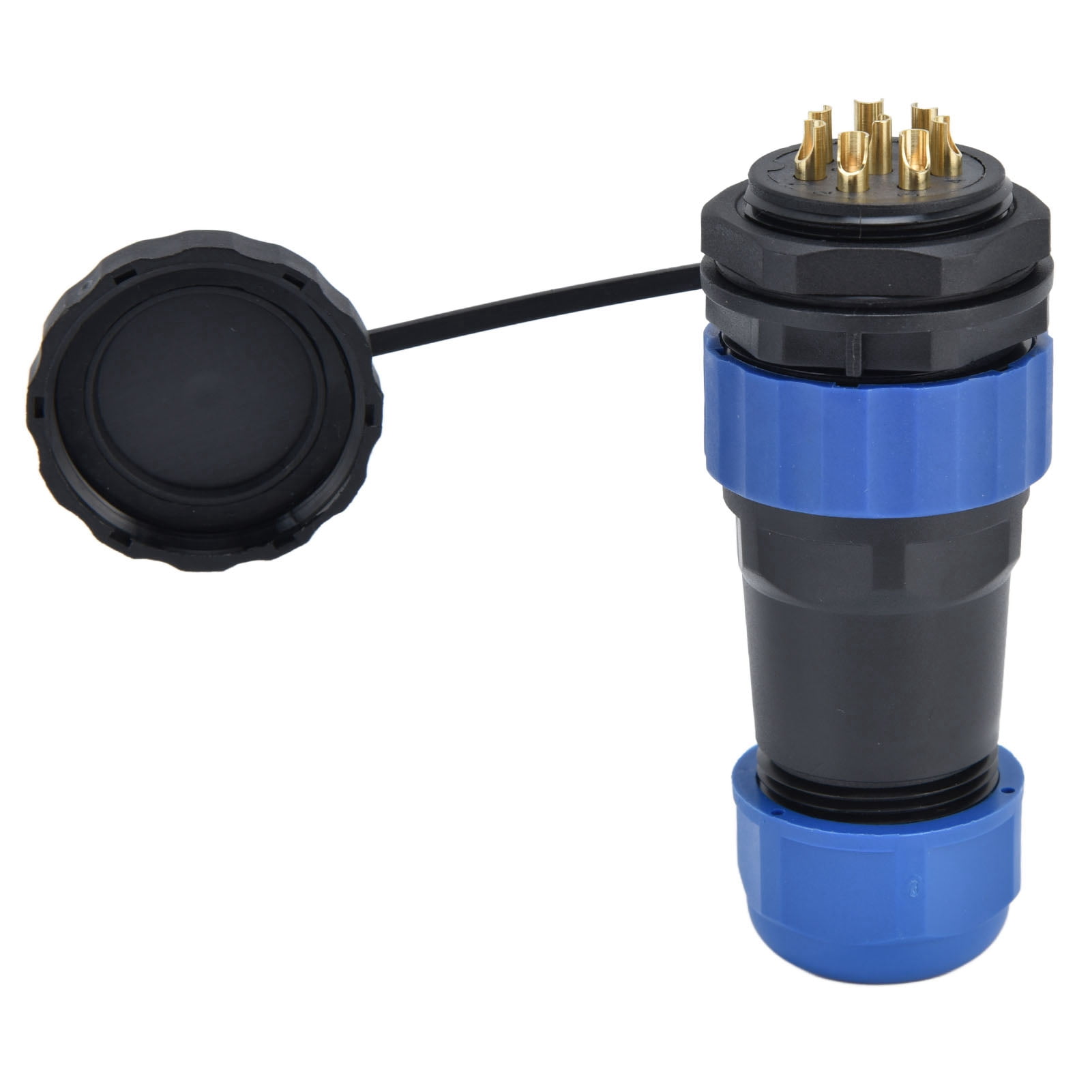 25A 380V 8-Pin Male/Female Welding Connector with SP28 Back Nut ...