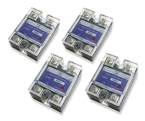 25A AC Solid State Relay SSR, 4 PCS, SRDA25, w/FedEx Standard Overnight ...