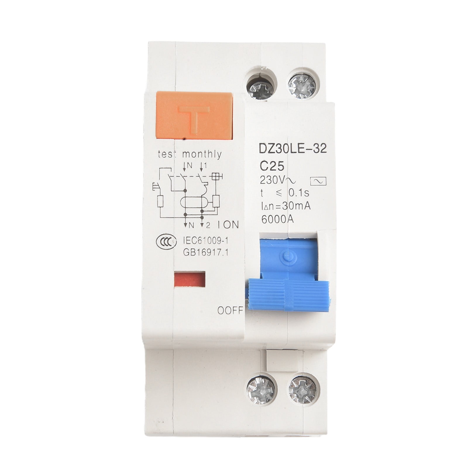 25A-Leakage Circuit Breaker With Voltage Protection Rcbo Tpnl Dpnl 230V ...