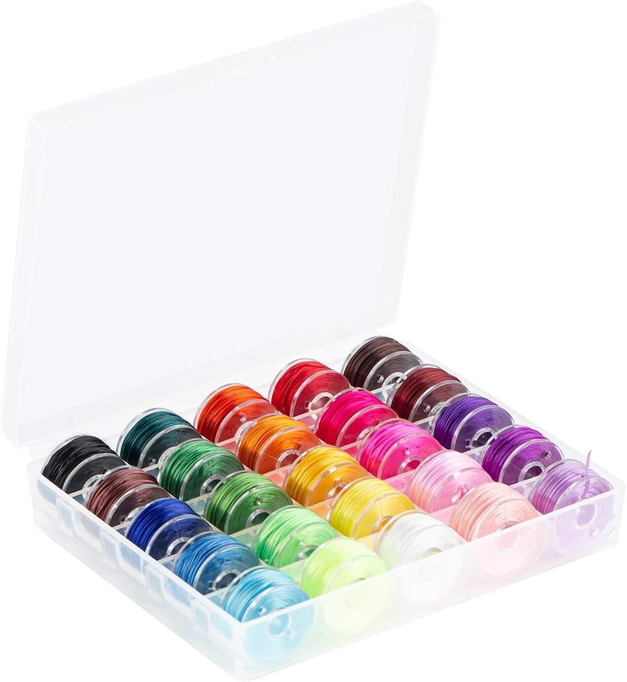 25 Colors Elastic Bracelet String for Bracelets Making, Stretchy Bead ...