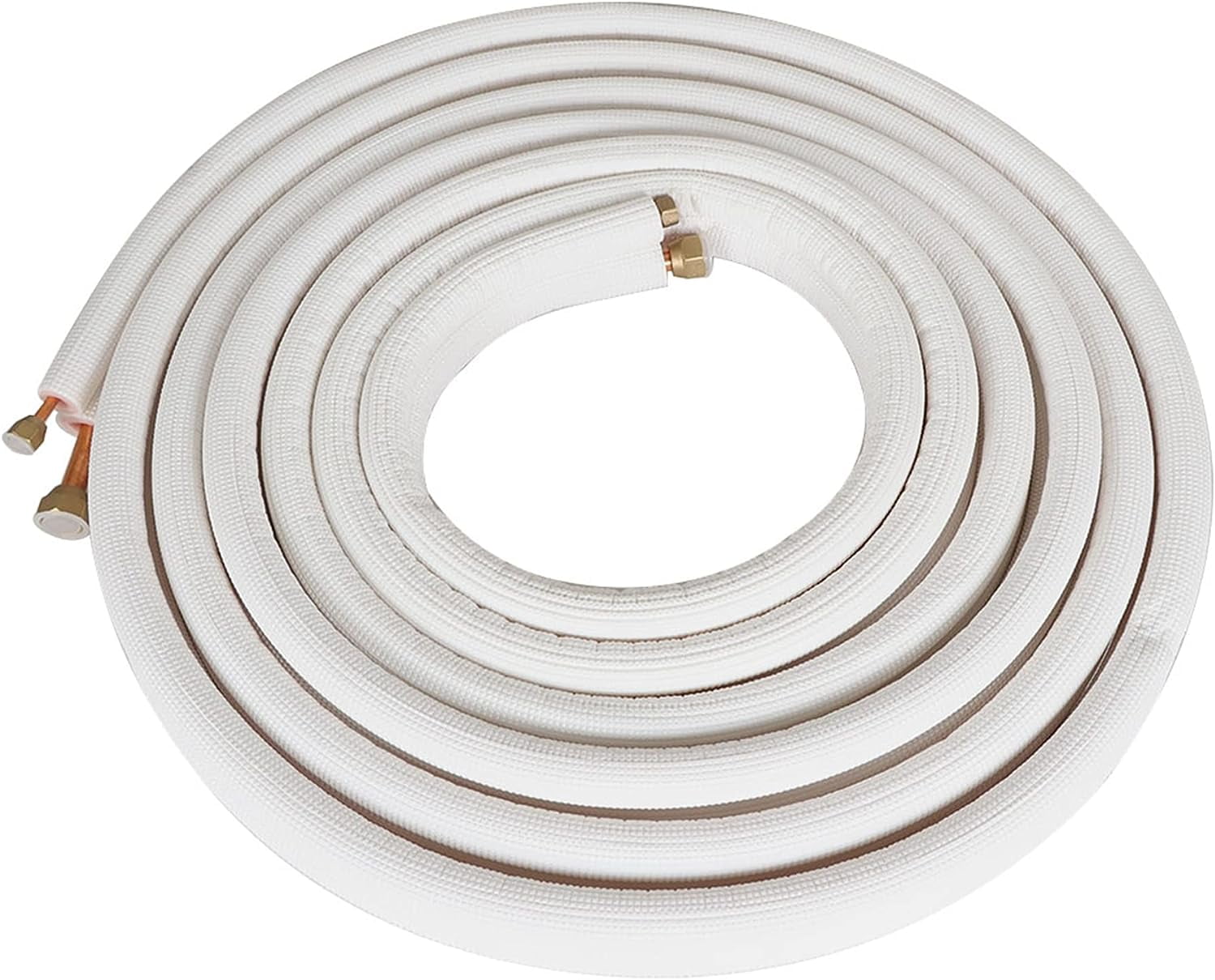 25FT 1/4 Inch & 1/2 Inch Air Conditioning Copper Tubing Hose Extension ...