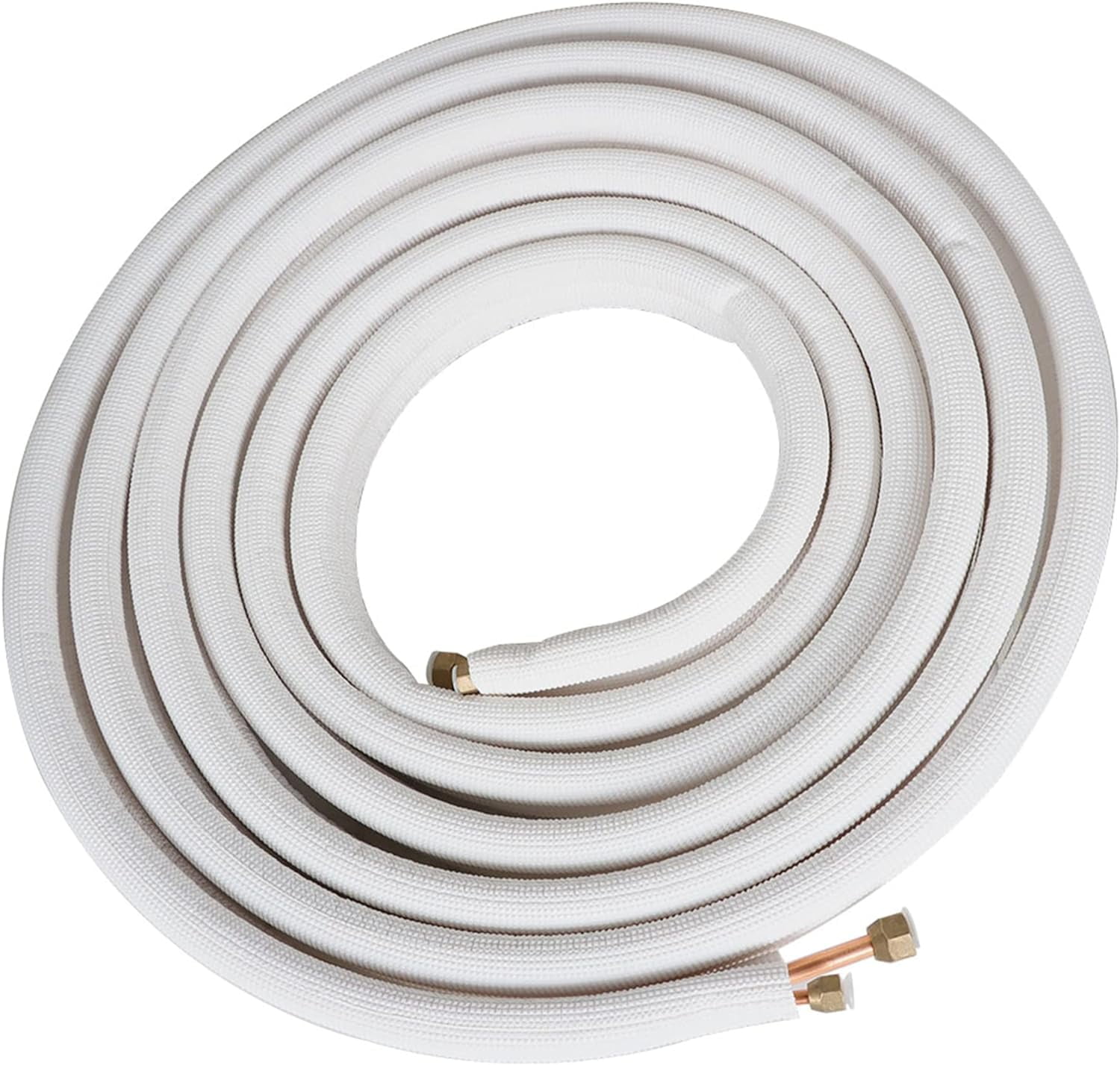 25FT 1/4 Inch & 3/8 Inch Air Conditioning Copper Tubing Hose Extension ...
