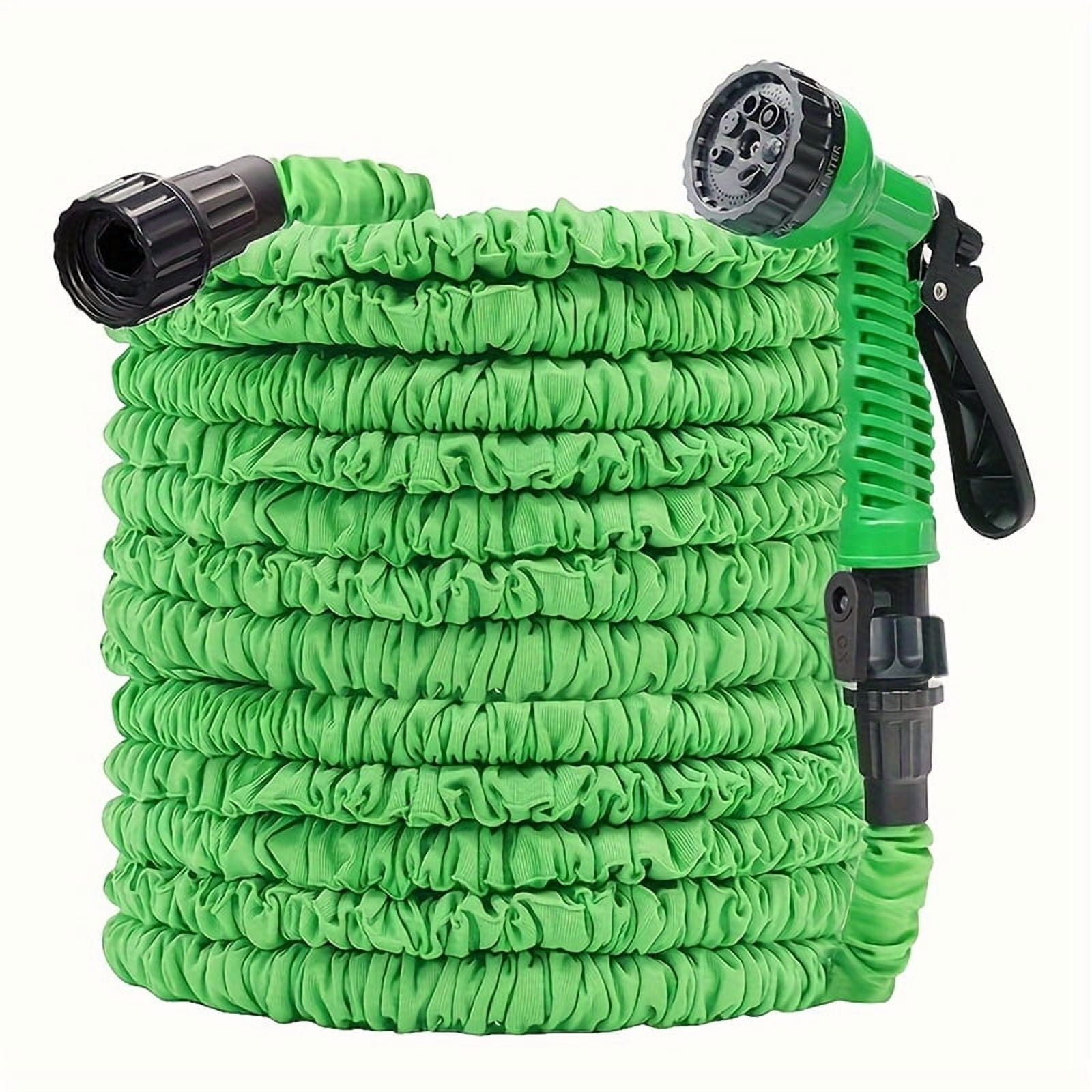 25FT-100FT Expandable Garden Watering Hose High Pressure Car Wash Magic Flexible Water Hose ...