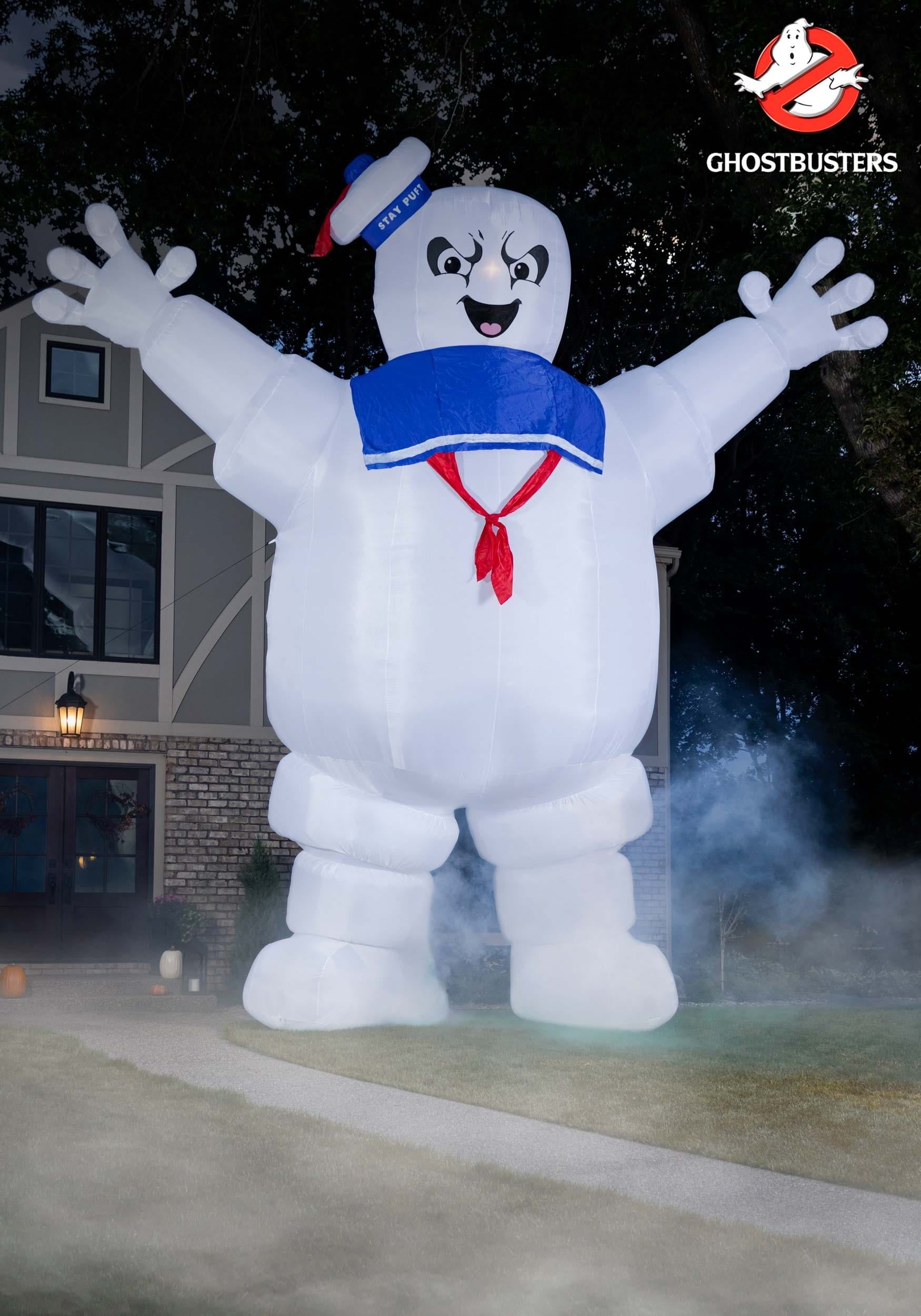 Ghostbusters 25FT Outdoor Yard Airblown Stay Puft Marshmallow Man Blow ...
