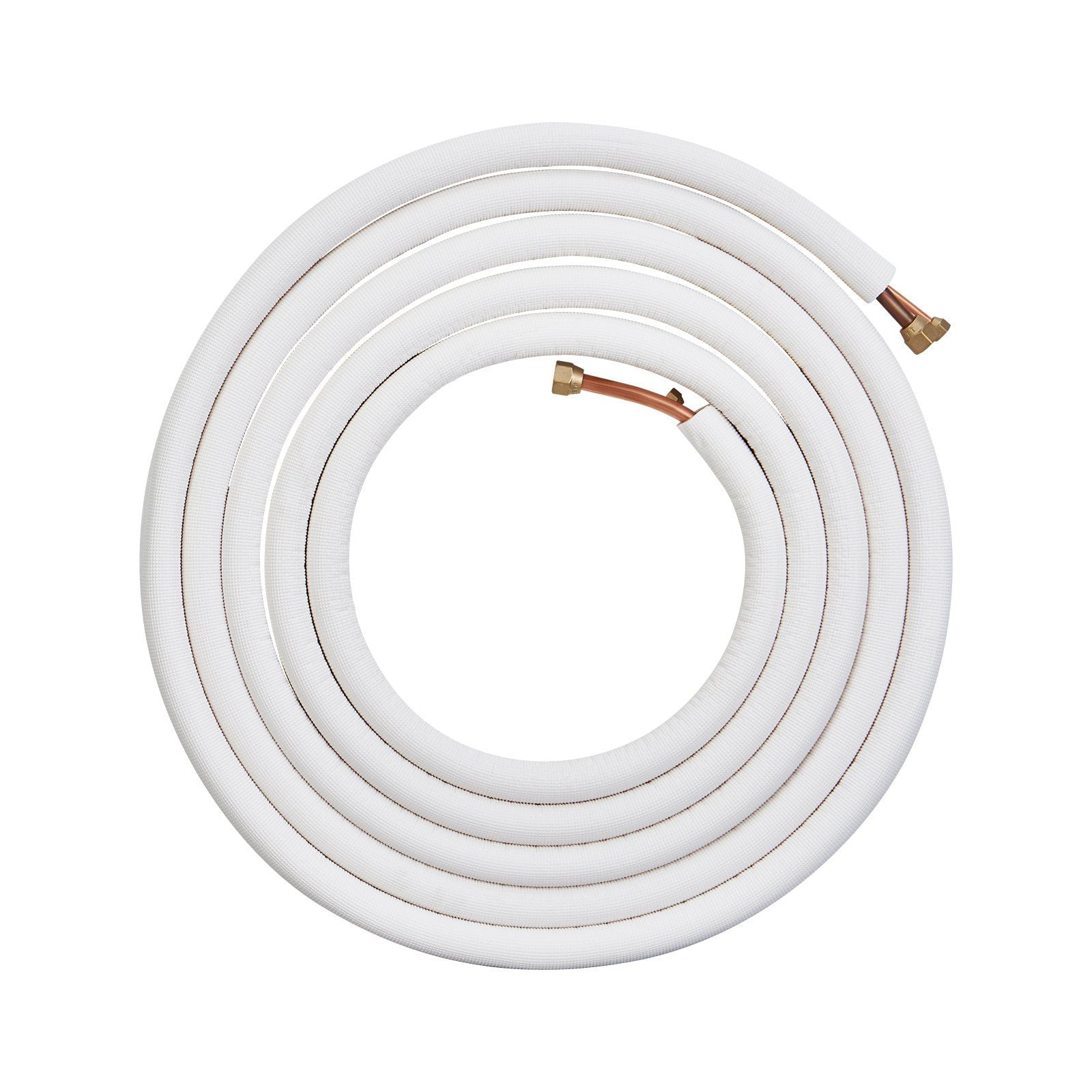 25FT Mini Split AC Line Set 1/4 Inch 1/2 Inch Copper Tubing Triple ...