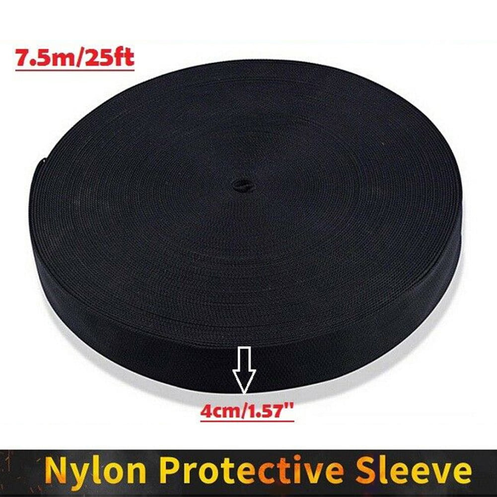 25FT Nylon Protective Sleeve Sheath Cable Cover Welding Tig Torch ...
