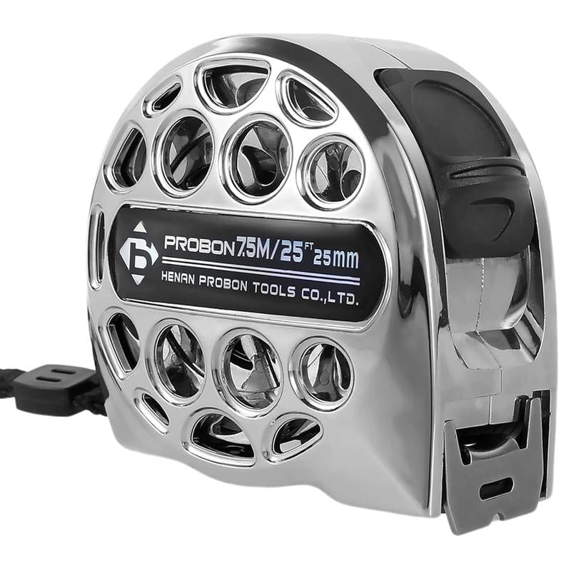 25FT Stainless Steel Measuring Tape, Double-Sided Scale Tape Measure ...