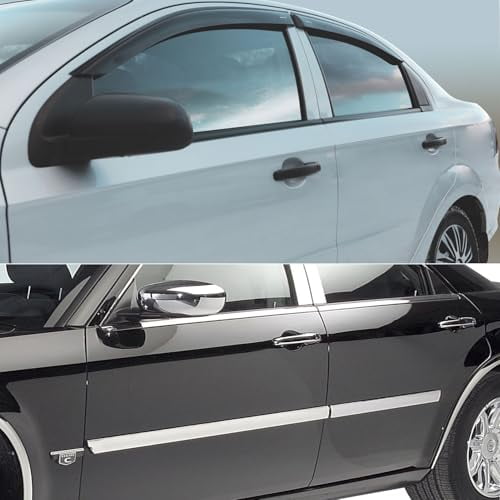 25Ft Automotive Chrome Trim Molding 4"(100mm) Heavy Duty Car Side ...