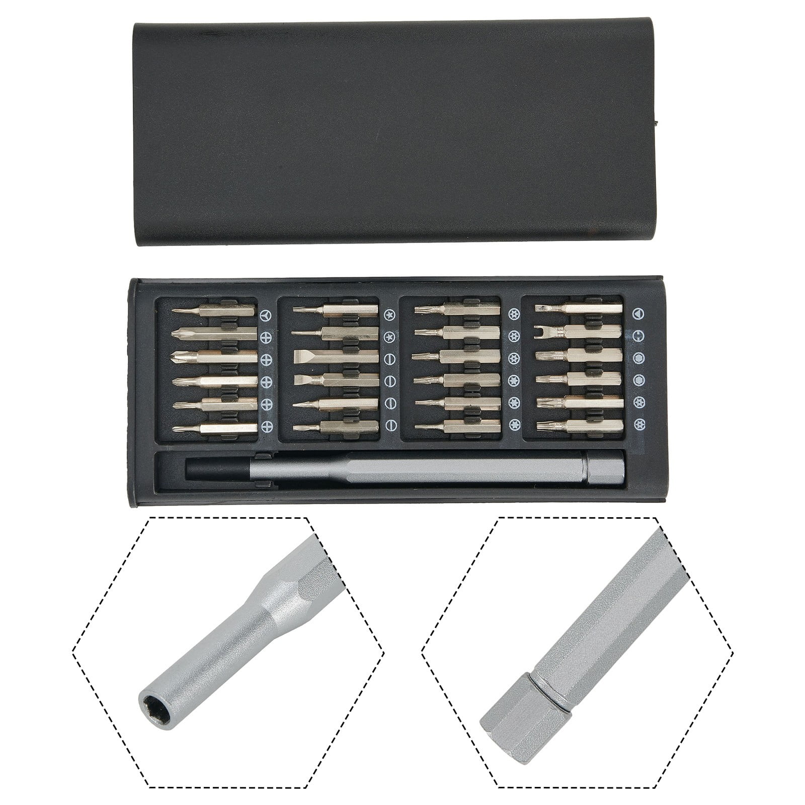 25In 1 Precision Magnetic Screwdriver Torx Bit Mobile Phone Pc Repair ...