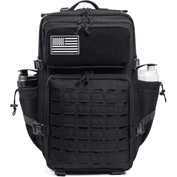 25L/45L Durable Nylon Hiking Backpack for Men, Multi-Day Camping ...