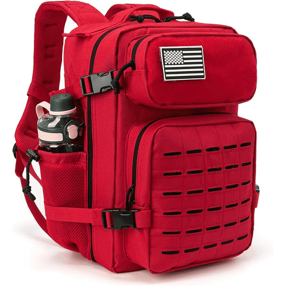 25L/45L Durable Nylon Hiking Backpack for Men, Multi-Day Camping ...