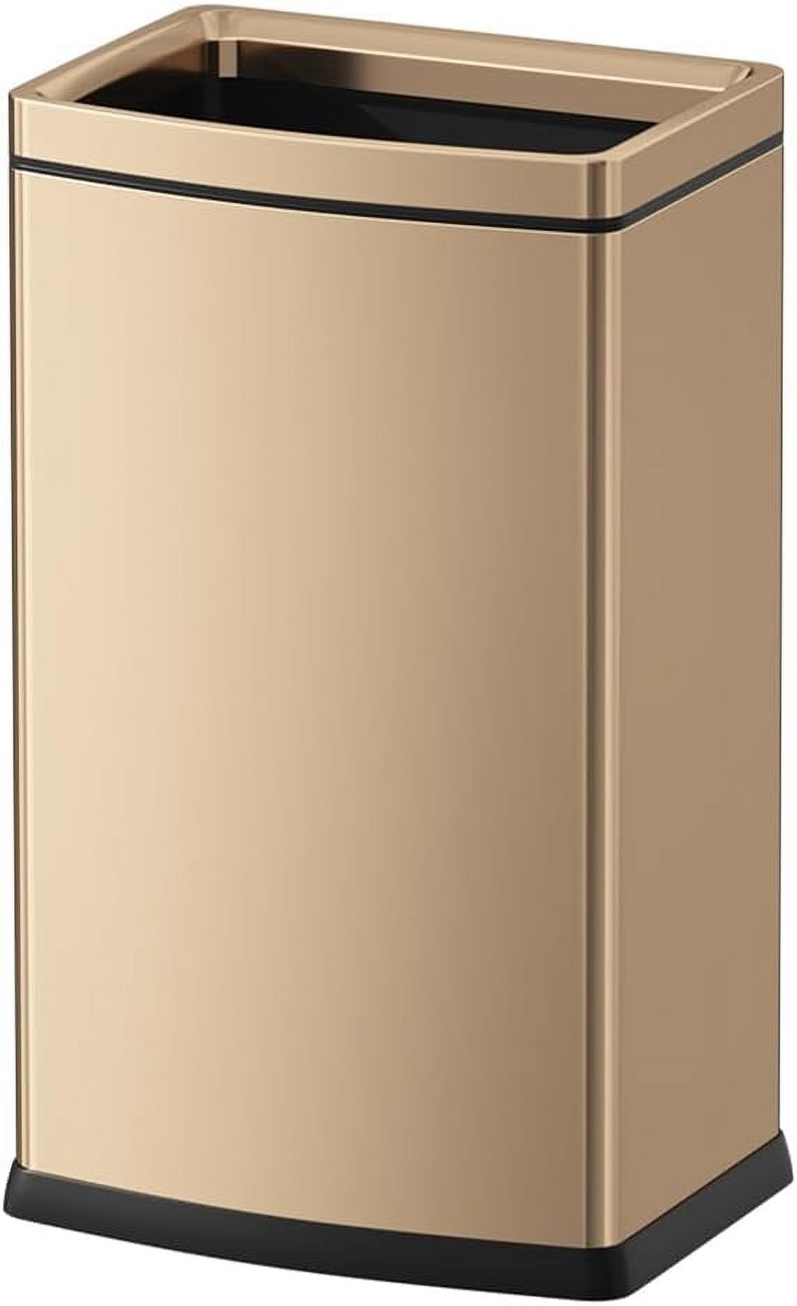 25L/6GAL Gold Kitchen Trash can,Large Gold Garbage can,Rose Gold Trash ...