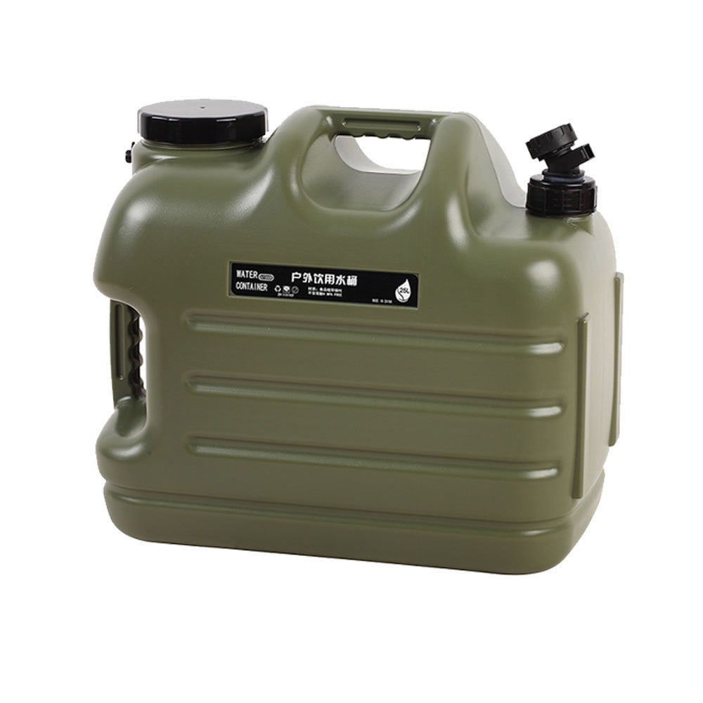 25L Camping Water Containers Portable Emergency PE Water Tank with ...