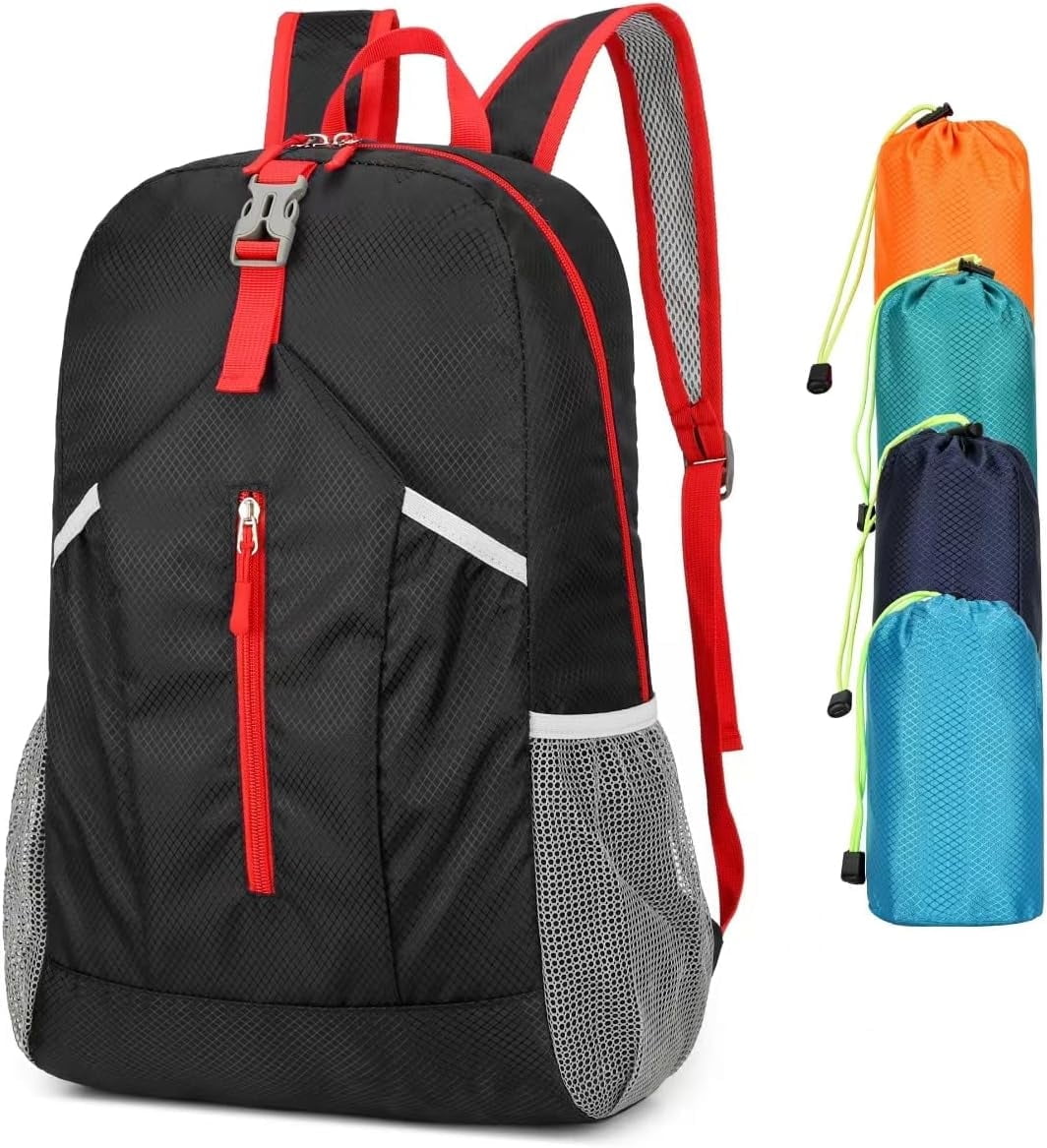 25L Hiking-Backpack Foldable-Sports Daypack-Camping Collapsible Bag ...